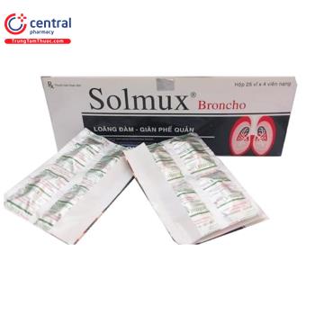 Thuốc Solmux Broncho viên - loãng đờm, giãn phế quản cho người hen