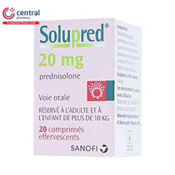 [CHÍNH HÃNG] Thuốc Solupred 20mg - giảm đau nhanh,chống viêm hiệu quả