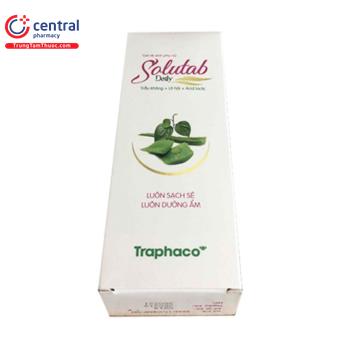 Dung dịch vệ sinh phụ nữ Solutab Daily Chai 100ml Traphaco