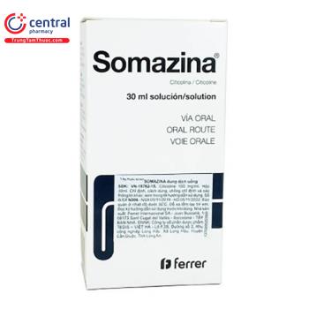 Thuốc Somazina 100mg/ml 30ml: liều dùng - cách dùng, lưu ý