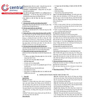 [CHÍNH HÃNG] Thuốc SOSDol - Thuốc giảm đau, hạ sốt mạnh