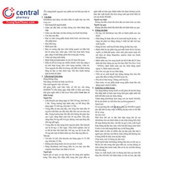 [CHÍNH HÃNG] Thuốc SOSDol - Thuốc giảm đau, hạ sốt mạnh