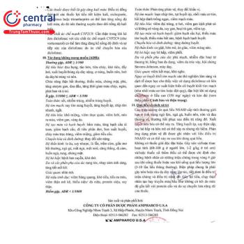 [CHÍNH HÃNG] Thuốc SOSDol - Thuốc giảm đau, hạ sốt mạnh