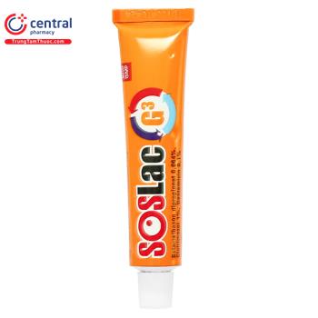 Thuốc Soslac G3: Công dụng, cách dùng, lưu ý khi sử dụng