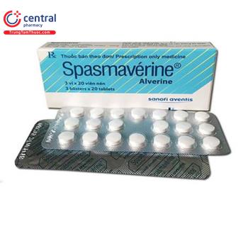 Thuốc Spasmaverine 40mg - điều trị các vấn đề về đường tiêu hóa