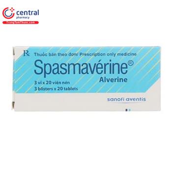 Thuốc Spasmaverine 40mg - điều trị các vấn đề về đường tiêu hóa