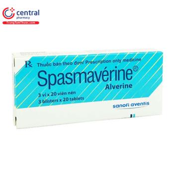 Thuốc Spasmaverine 40mg - điều trị các vấn đề về đường tiêu hóa