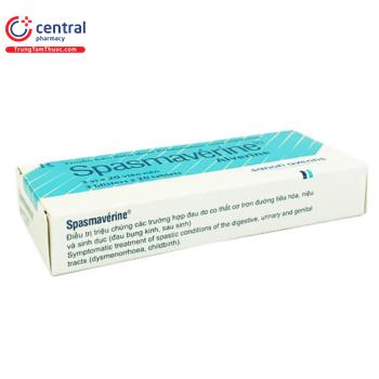Thuốc Spasmaverine 40mg - điều trị các vấn đề về đường tiêu hóa