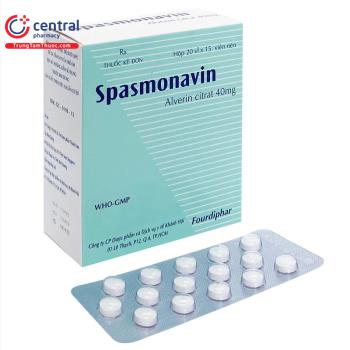 [CHÍNH HÃNG] Thuốc Spasmonavin 40mg giảm co thắt cơ trơn