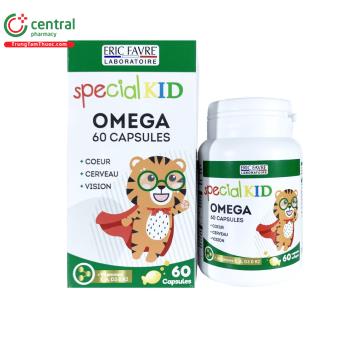 Special Kid Omega 60 Capsules - tăng cường phát triển não bộ, thị lực