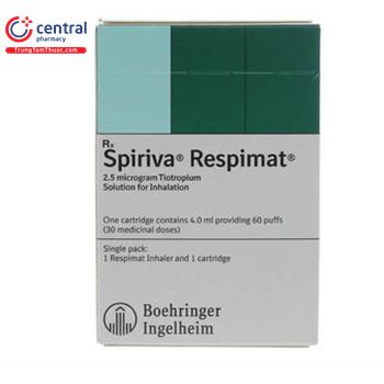 [CHÍNH HÃNG] Thuốc Spiriva Respimat điều trị duy trì cho người COPD