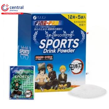 Bột pha Sports Drink Powder hỗ trợ bổ sung nước và chất điện giải