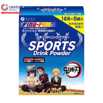 Bột pha Sports Drink Powder hỗ trợ bổ sung nước và chất điện giải