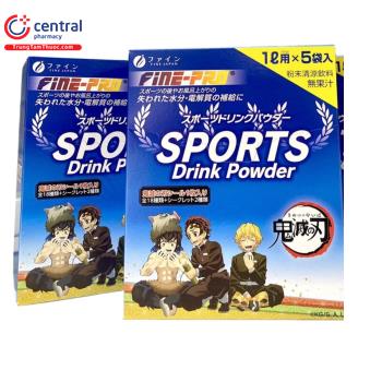 Bột pha Sports Drink Powder hỗ trợ bổ sung nước và chất điện giải