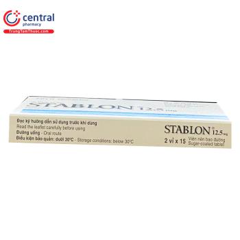 Thuốc Stablon (Tianeptine sodium 12,5mg): tác dụng, chỉ định, giá bán