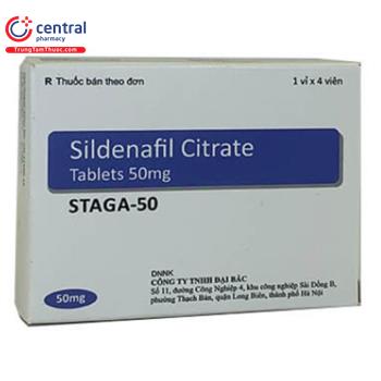 Thuốc Staga-50 - thuốc điều trị rối loạn cương dương