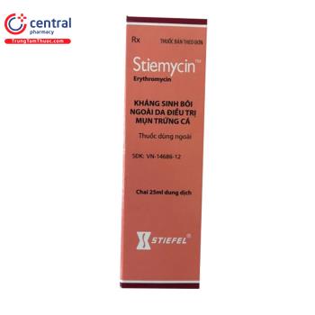 Thuốc Stiemycin - Thuốc điều trị mụn trứng cá hiệu quả