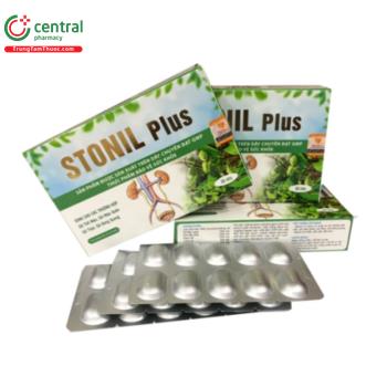 STONIL Plus - hỗ trợ lợi niệu, tăng cường đào thải cặn sỏi đường niệu