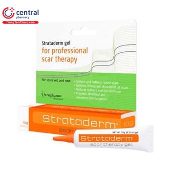 Thuốc trị sẹo Strataderm 10g: công dụng, cách dùng và giá bán