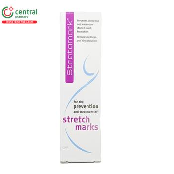 Stratamark Stratpharma phòng ngừa và hỗ trợ điều trị các vết rạn da