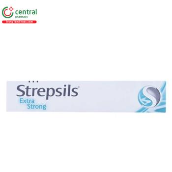 Thuốc Strepsils Extra Strong điều trị nhiễm khuẩn nhẹ ở miệng và họng