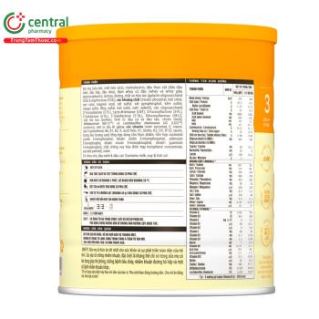 Sữa Vinamilk Optimum Gold 3 dùng cho trẻ 1-2 tuổi, hỗ trợ tăng cân