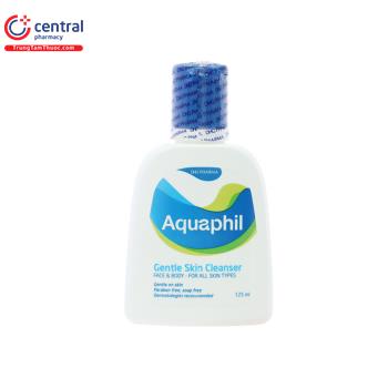 Sữa rửa mặt Aquaphil chai 125ml - Giải pháp làm sạch dịu nhẹ cho da mặt ...