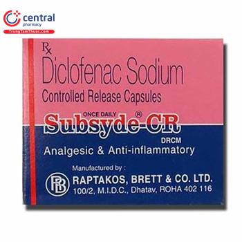 Thuốc Subsyde-CR điều trị viêm khớp, thoái hóa khớp