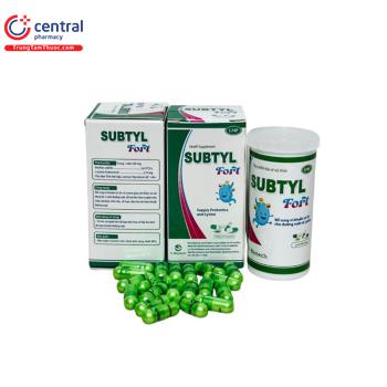 Thuốc Subtyl Fort (Lọ 20 viên) giúp cân bằng hệ vi sinh đường ruột