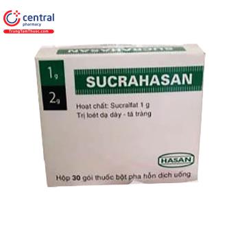 Thuốc Sucrahasan 1g điều trị loét dạ dày - tá tràng: lưu ý sử dụng