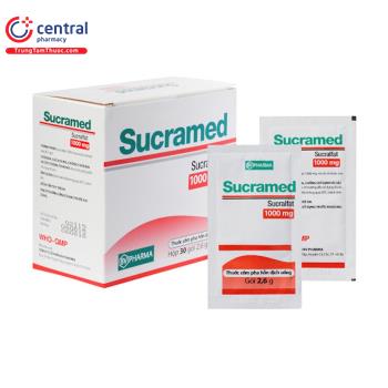 [CHÍNH HÃNG] Thuốc Sucramed 1000mg - Thuốc trị loét đường tiêu hóa