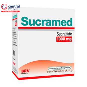 [CHÍNH HÃNG] Thuốc Sucramed 1000mg - Thuốc trị loét đường tiêu hóa