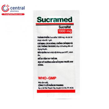 [CHÍNH HÃNG] Thuốc Sucramed 1000mg - Thuốc trị loét đường tiêu hóa