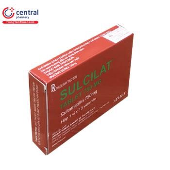 Thuốc kháng sinh Sulcilat 750mg: Chỉ định - Liều dùng, lưu ý sử dụng
