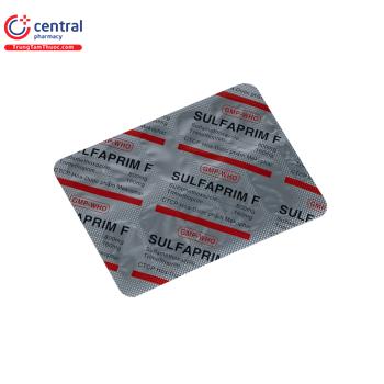 Thuốc Sulfaprim F - Kháng sinh điều trị hiệu quả các trường hợp nhiễm khuẩn