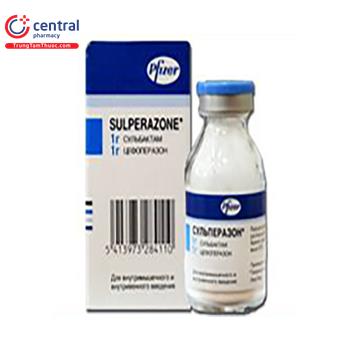 [CHÍNH HÃNG] Thuốc Sulperazone 1gm: điều trị nhiễm khuẩn hiệu quả