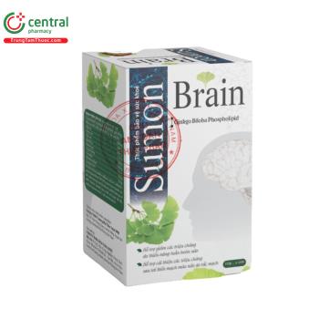 Thuốc Sumon Brain - Hỗ trợ hoạt huyết, tăng tuần hoàn máu não