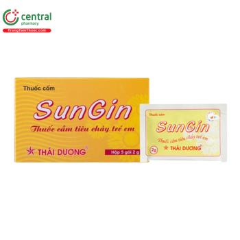 Thuốc SunGin Sao Thái Dương điều trị rối loạn tiêu hóa ở trẻ nhỏ