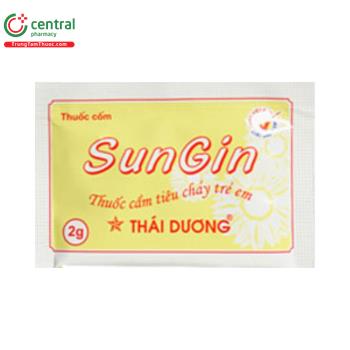 Thuốc SunGin Sao Thái Dương điều trị rối loạn tiêu hóa ở trẻ nhỏ