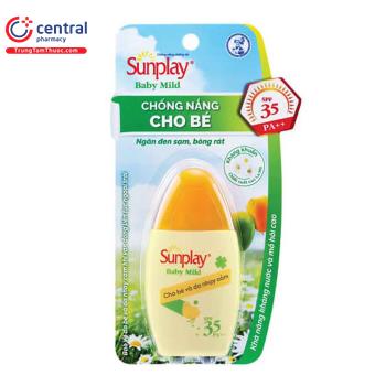 Kem chống nắng Sunplay Baby Mild: tác dụng, cách dùng, giá bán
