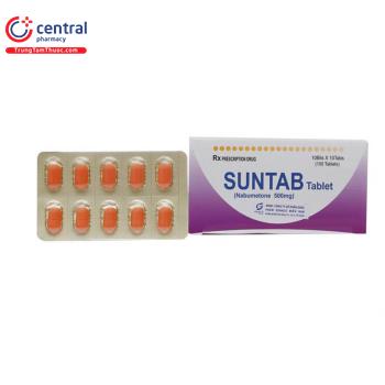 [CHÍNH HÃNG] Thuốc Suntab Tablet 500mg điều trị viêm xương khớp
