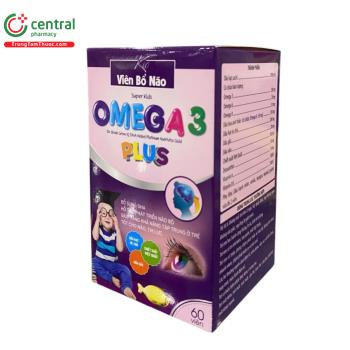 Thuốc Super Kids Omega 3 Plus tăng cường phát triển não bộ cho trẻ nhỏ