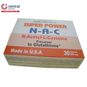Thuốc Super Power N-A-C - hỗ trợ bảo vệ và tăng cường chức năng gan