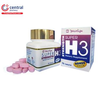 [CHÍNH HÃNG] Thuốc Super Strength H3 tăng cường cải thiện sức khỏe