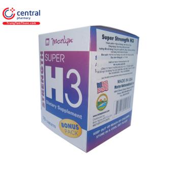 [CHÍNH HÃNG] Thuốc Super Strength H3 tăng cường cải thiện sức khỏe