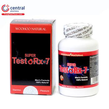 [CHÍNH HÃNG] Thuốc Super Testo Rx-7 tăng cường sinh lý nam