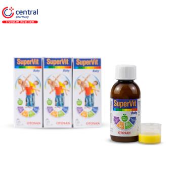 SuperVit Baby bổ sung đa Vitamin và khoáng chất cần thiết cho cơ thể