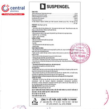 [CHÍNH HÃNG] Thuốc Suspengel điều trị viêm loét dạ dày-tá tràng