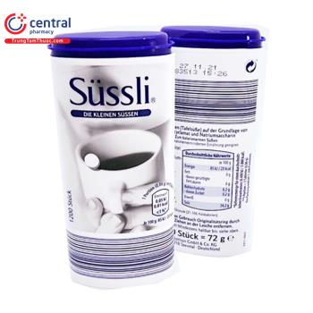 Thuốc Sussli - đường ăn kiêng tạo vị ngọt hỗ trợ giảm cân