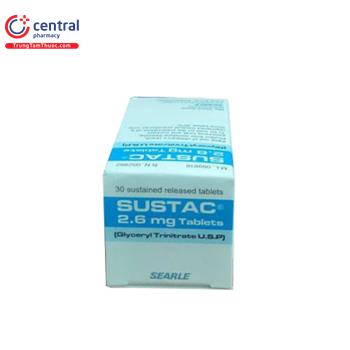 Thuốc Sustac 2,6mg - Cách dùng, liều dùng và lưu ý khi sử dụng